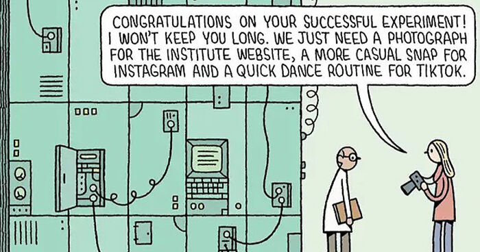 Humorous Comics By Tom Gauld For All The Book And Science Lovers Out ...