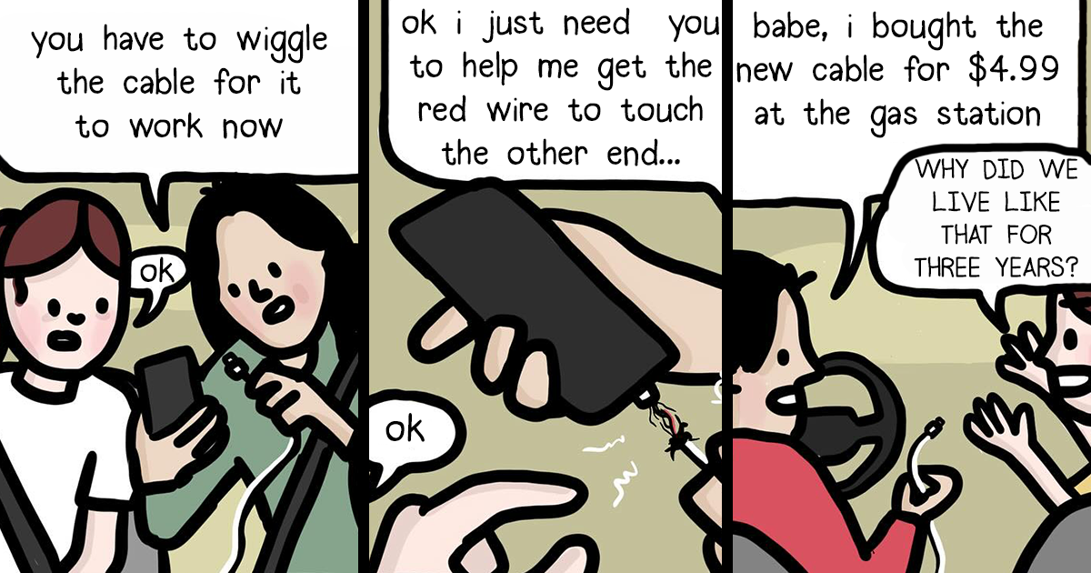 Artist Continues To Illustrate Relatable And Cute Comics Featuring ...