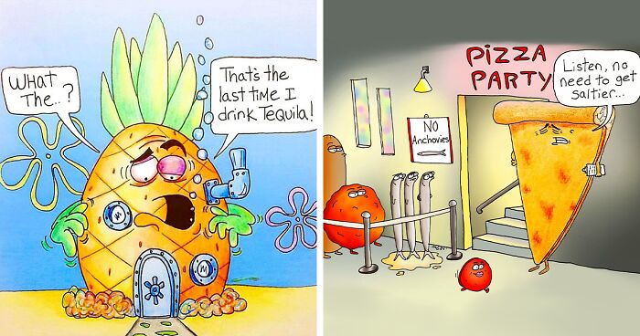 35 Funny And Slightly Inappropriate Comics From ‘Fruit Gone Bad’ (New Pics)