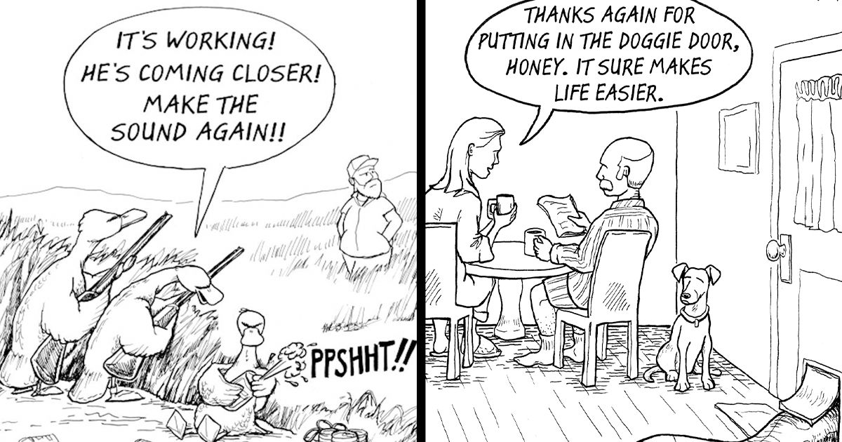 This Cartoonist Creates Single-Panel Comics Full Of Positive Humor (46 ...