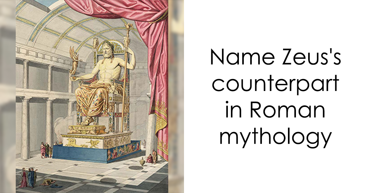 You Have To Prove Your Greek And Roman Mythology Knowledge & Can Only ...