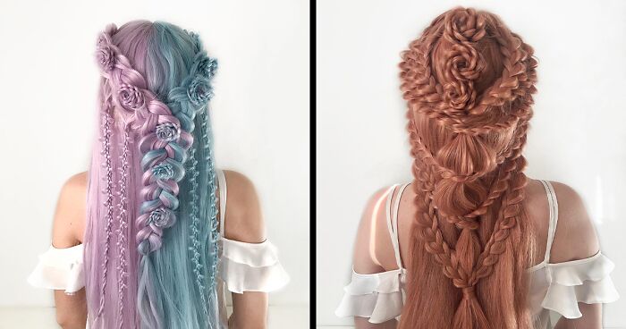 This German Artist Creates Amazingly Intricate Hairstyles And Here Are ...