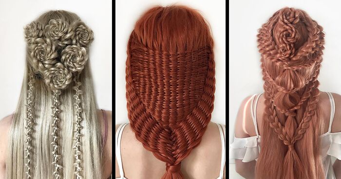 This German Artist Creates Amazingly Intricate Hairstyles And Here Are ...