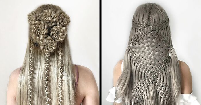 This German Artist Creates Amazingly Intricate Hairstyles And Here Are ...