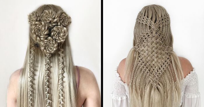 This German Artist Creates Amazingly Intricate Hairstyles And Here Are ...