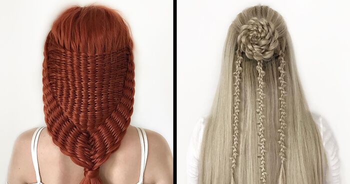 This German Artist Creates Amazingly Intricate Hairstyles And Here Are ...