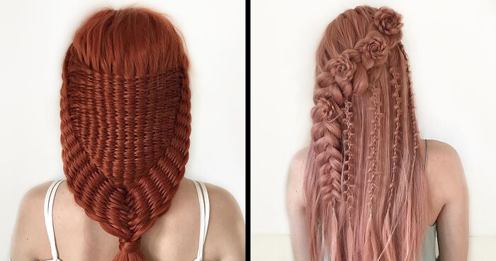 This German Artist Creates Amazingly Intricate Hairstyles And Here Are ...