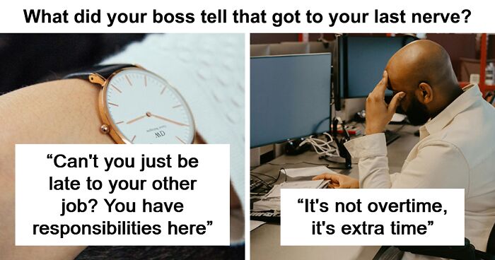 50 Examples Of Horrible Bosses Saying Unhinged Things | Bored Panda