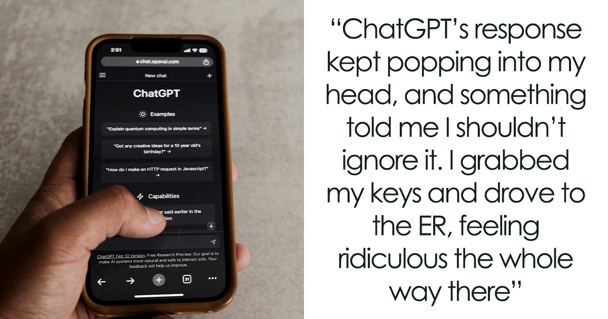 Person Vents About Their Symptoms To ChatGPT On A Whim, Ends Up ...