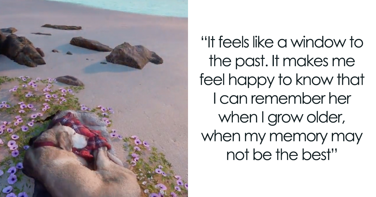 This Man Found A Beautiful Way To Relive The Final Memory With His Dog ...