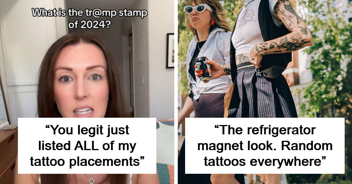 “The Tramp Stamp Of 2024”: Debate Erupts Over Tattoo Trends Of Young ...