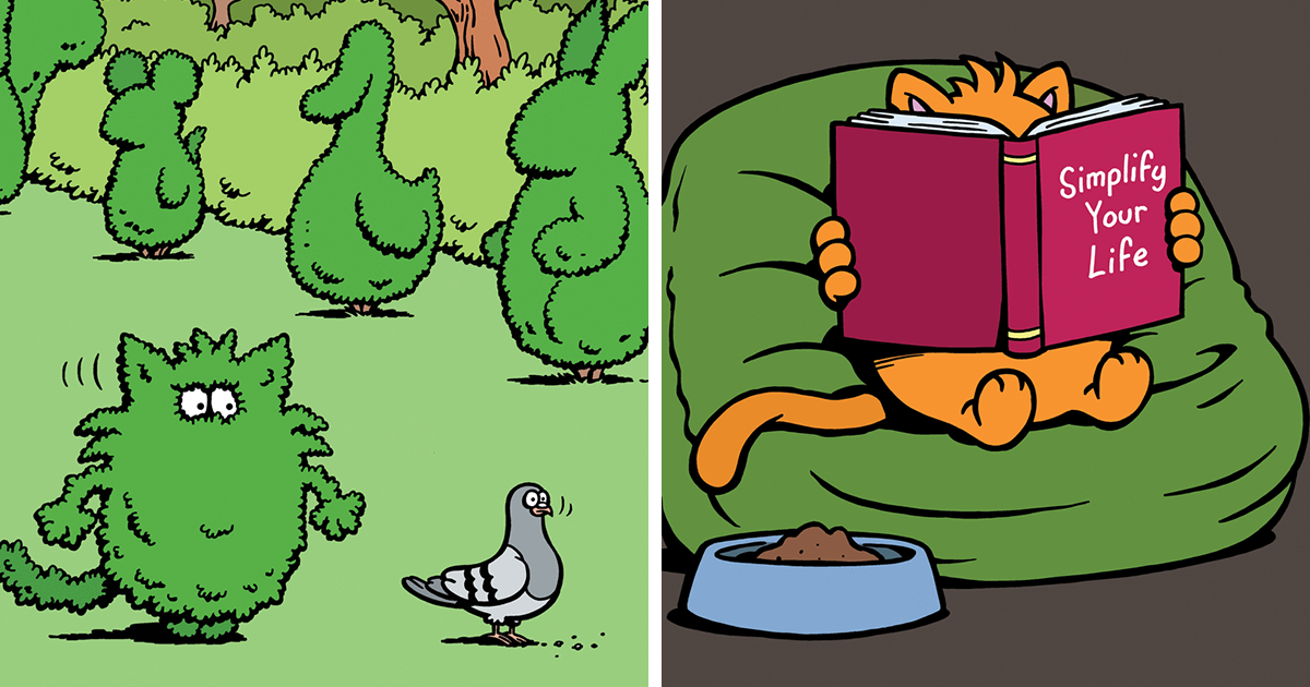 “Learn To Speak Cat”: 30 One-Panel Comics Depicting The Daily Life Of A ...