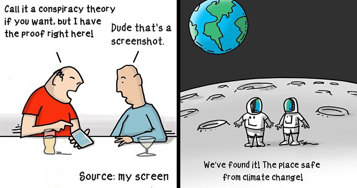 This Artist Creates Cartoons On Everyday Life And Is Not Afraid To ...