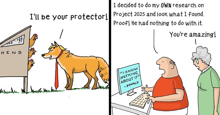 This Artist Creates Cartoons On Everyday Life And Is Not Afraid To ...