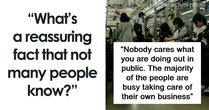 50 Reassuring Facts Not Everyone Might Be Aware Of, According To People ...