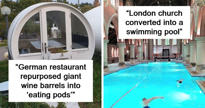 50 Buildings Repurposed In Such Cool Ways, We Just Had To Share Them ...