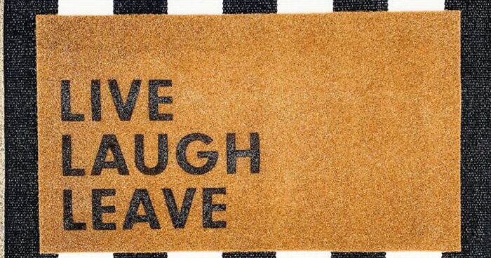 35 Times People Saw Some Really Amusing Or Witty Doormats And Couldn’t ...