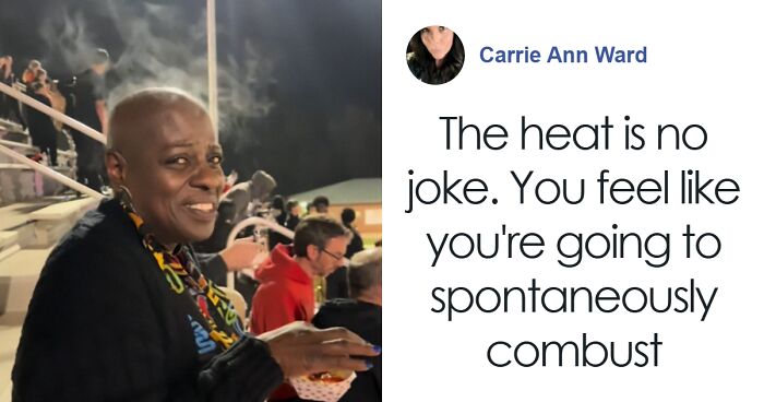 Video Of Steam Rising From Woman’s Head Due To Menopause Sparks Empathy ...