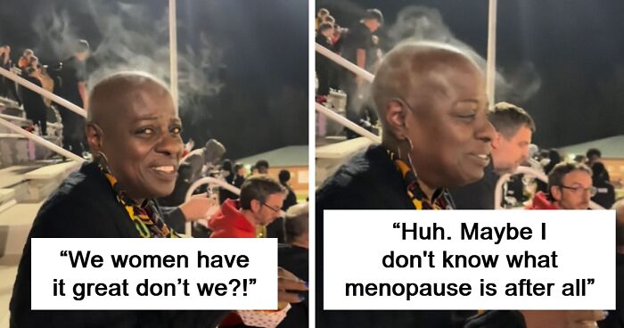 Video Of Steam Rising From Woman’s Head Due To Menopause Sparks Empathy ...