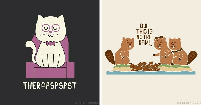 37 Quirky Pun Illustrations By Teo Zirinis And Their Hilarious Twists ...