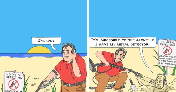 40 Twisted Comics That Might Leave You Laughing By ‘Just A Couple Comics’