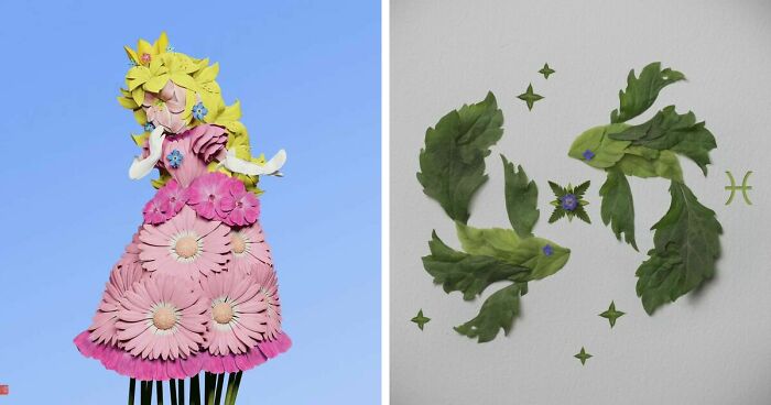 Raku Inoue Brings Animals To Life With Flower Arrangements (57 New Pics ...