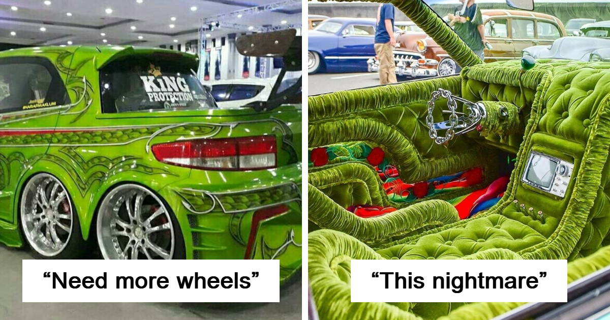 30 Hilarious Car Mod Fails That Turned Dream Rides Into Roadside Jokes ...