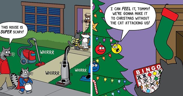 38 Funny Comics By Scott Metzger That Only Cat And Dog Owners Might ...