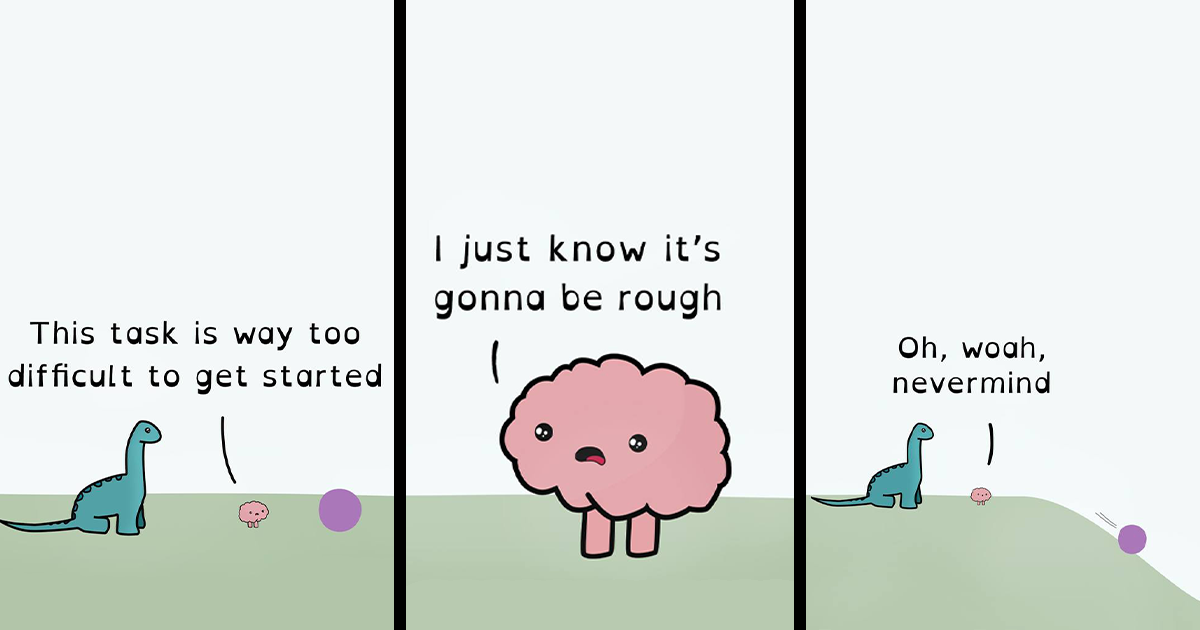 This Artist Brings The Struggles Of ADHD To Life Through Humor In 20 ...