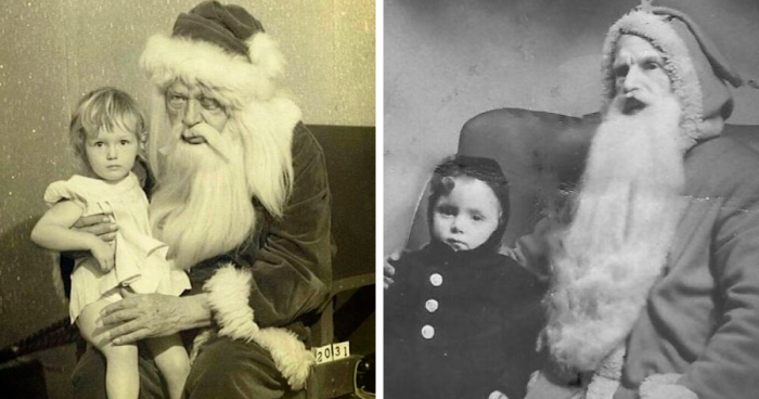 Creepy And Unhinged Pics Of Santa That Might Scare You Into Switching ...