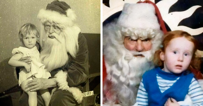 Creepy And Unhinged Pics Of Santa That Might Scare You Into Switching ...