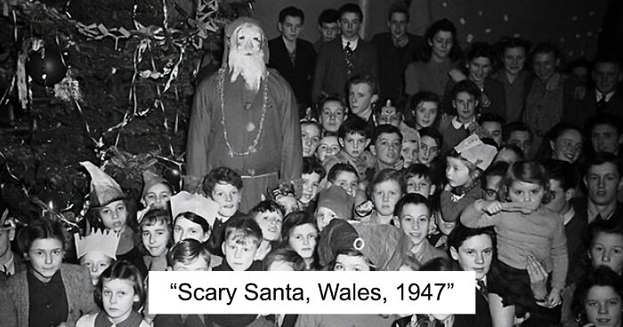 Creepy And Unhinged Pics Of Santa That Might Scare You Into Switching ...