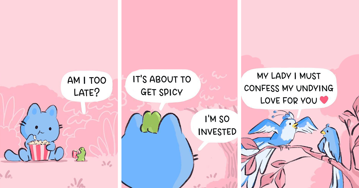 Here Are 31 ‘Foo Bun’ Comics About The Sweet Friendship Between A Cat And A Frog | Bored Panda