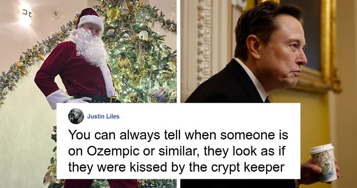 “Ozempic Santa” Elon Musk Reveals He’s On Even More Powerful Weight ...