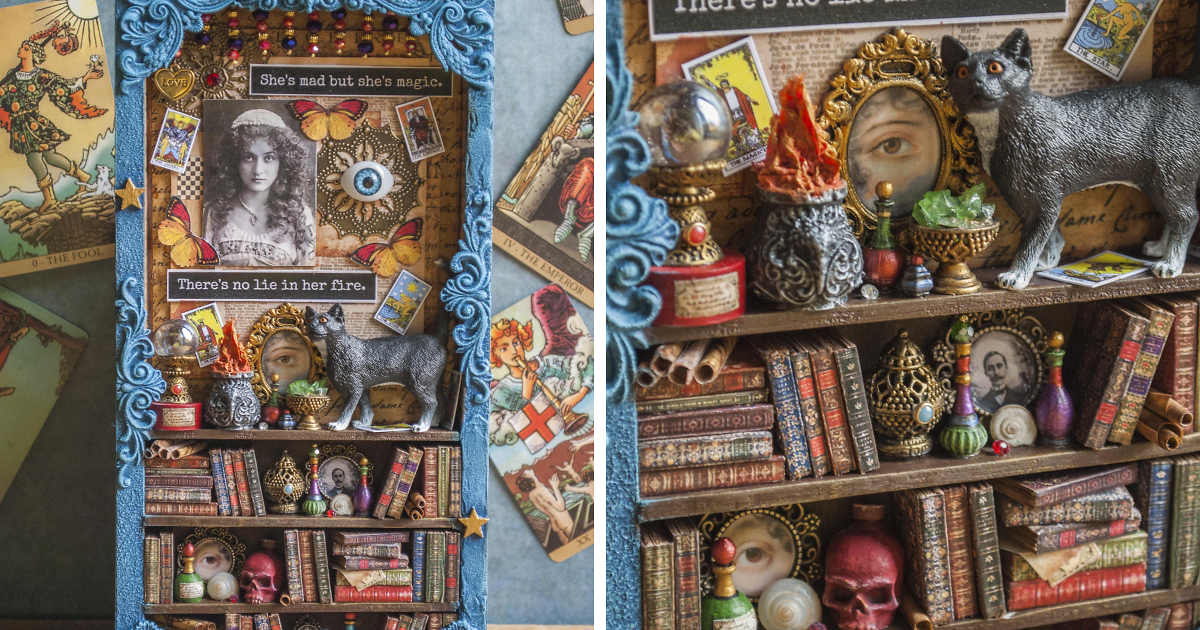 I Made Gypsy Fortune Teller Diorama | Bored Panda