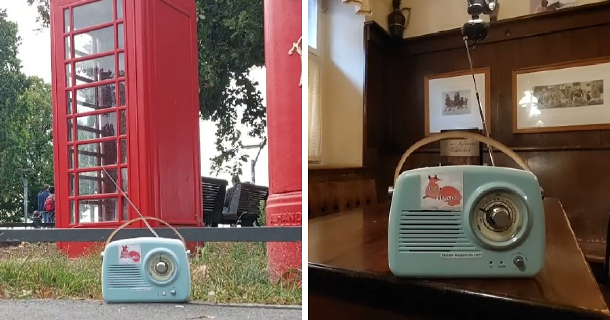 This Little Radio Travels From Place To Place Playing Poetry (10 Videos ...