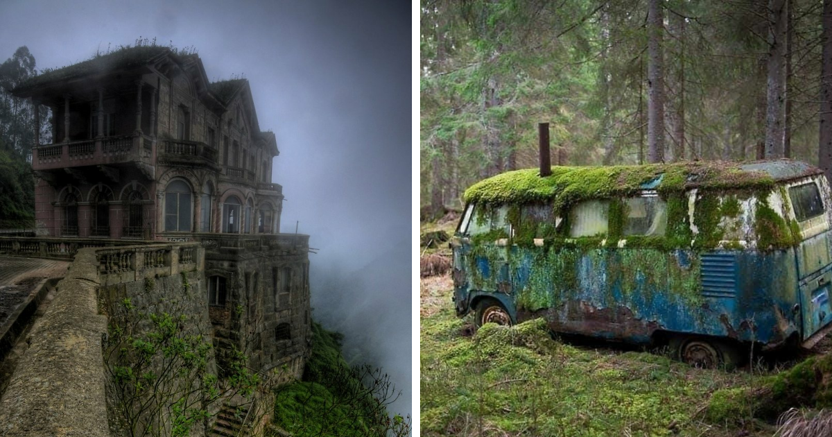 When Humans Leave, Nature Reclaims: 36 Photos Of Abandoned Places That ...