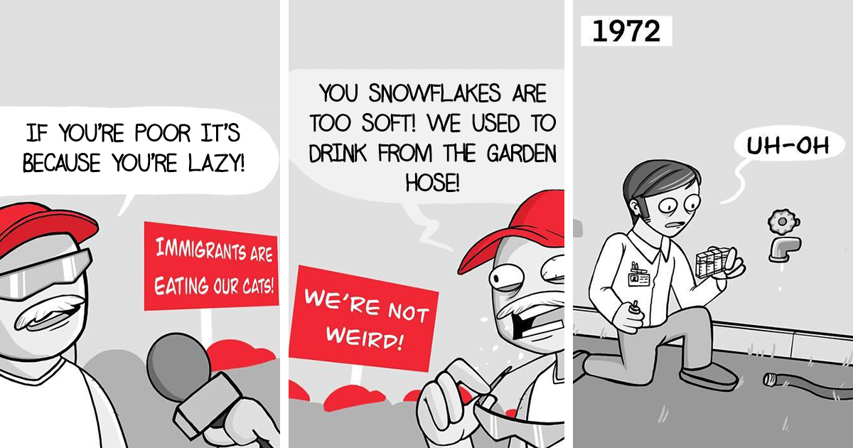 20 Hilariously Bizarre Comics With A Dark Twist, By Gryzlock (New Pics ...