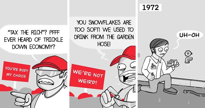 20 Hilariously Bizarre Comics With A Dark Twist, By Gryzlock (New Pics)