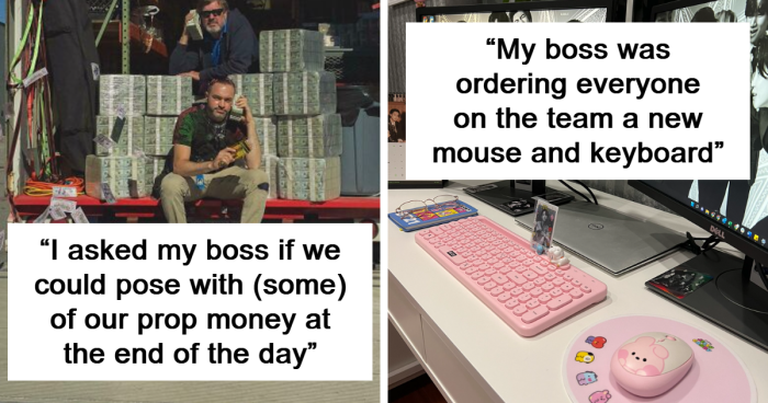 50 Wholesome And Funny Bosses Who Put Their Employees First (New Pics ...