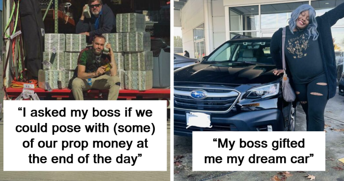 50 Wholesome And Funny Bosses Who Put Their Employees First (New Pics ...