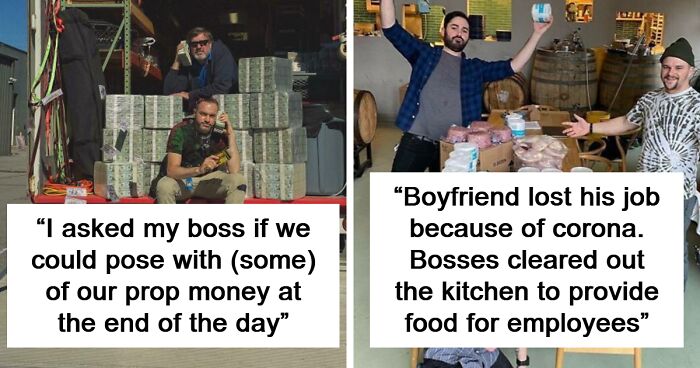 50 Wholesome And Funny Bosses Who Put Their Employees First (New Pics ...