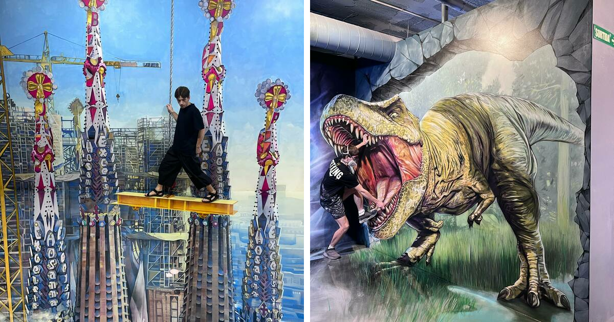 This Artist’s Giant Graffiti Canvases Bring Pop Culture Icons, Animals ...