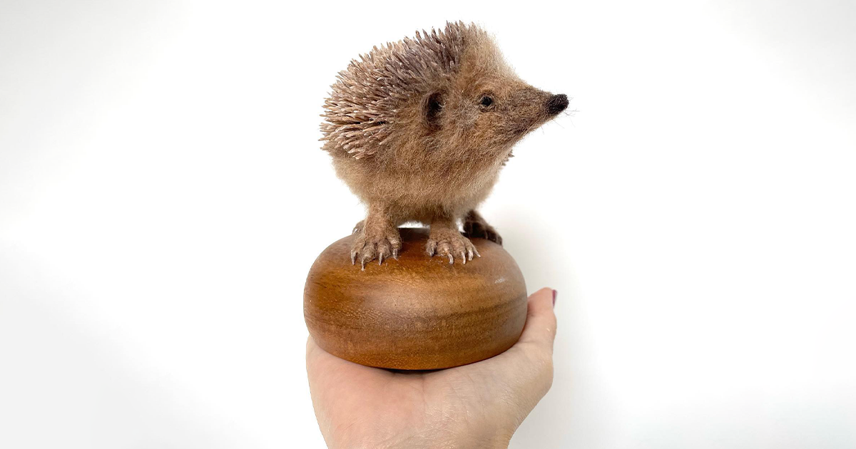 From A Playful Dog To A Wise Owl, This Artist’s Needle-Felted Animals ...