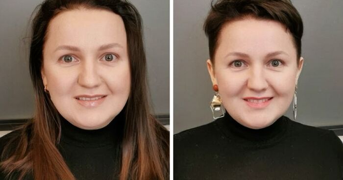 33 Incredible Before-And-After Short Hair Makeovers By This Stylist ...