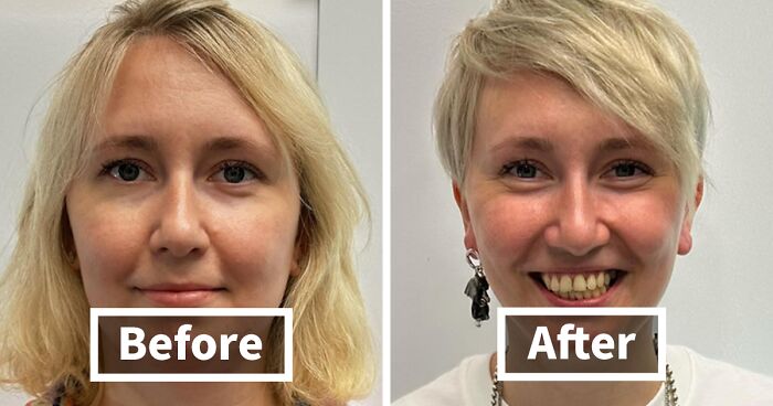 33 Incredible Before-And-After Short Hair Makeovers By This Stylist ...