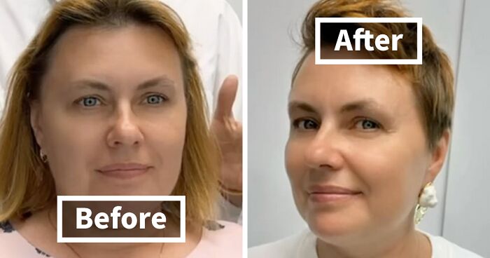 33 Incredible Before-And-After Short Hair Makeovers By This Stylist ...