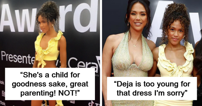 Mom Slammed For Daughter’s “Inappropriate” Outfit At Red Carpet Event: “How Old Is This Child?”