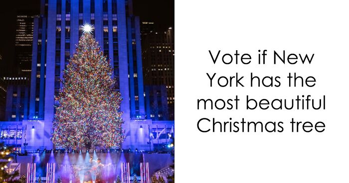 30 Christmas Trees From 30 Cities Around The Globe: Vote And Choose The ...