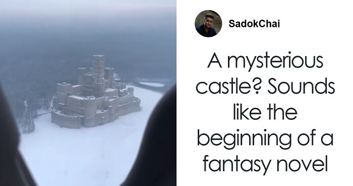 Mysterious Castle Found In The Middle Of A Frozen Lake Has People ...